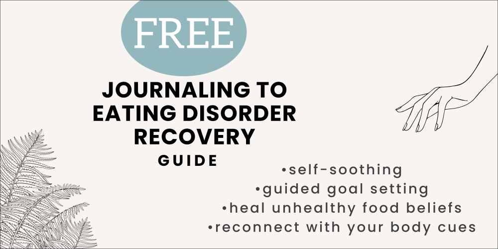 journaling to eating disorder recovery guided goal setting | Evolve ...
